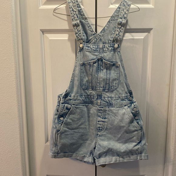 Old Navy | Jeans | Women Acid Wash Denim Overalls Small | Poshmark